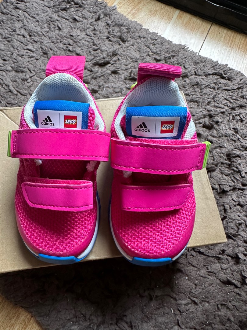 Adidas x Lego rubber shoes, Babies & Kids, Babies & Kids Fashion on ...
