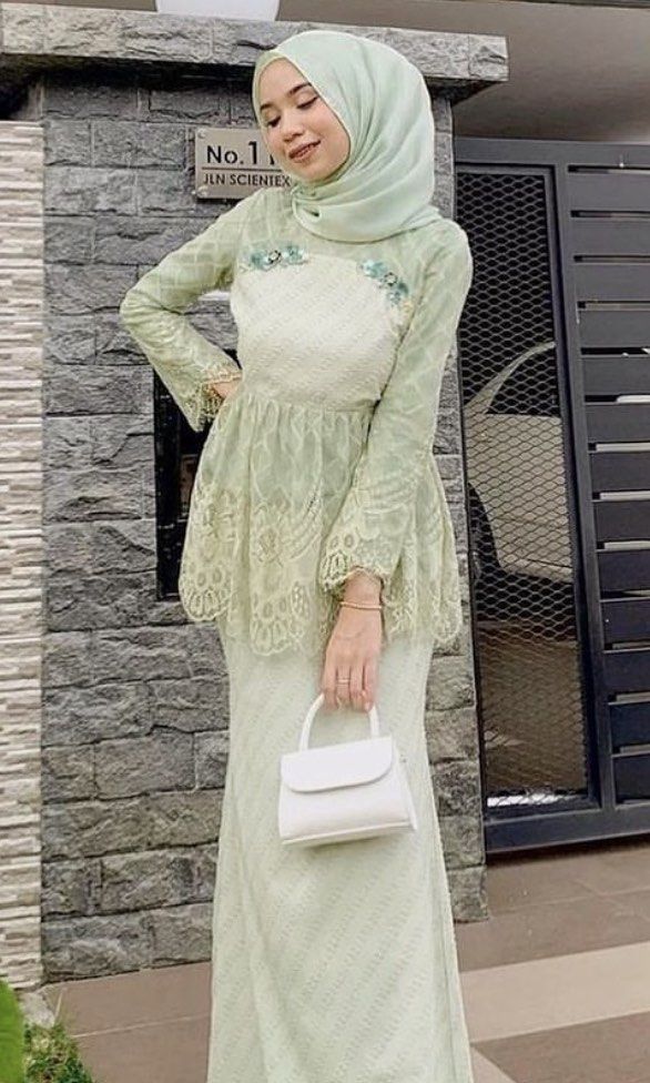 Adrea Peplum Jannahnoe, Women's Fashion, Muslimah Fashion, Baju Kurung ...