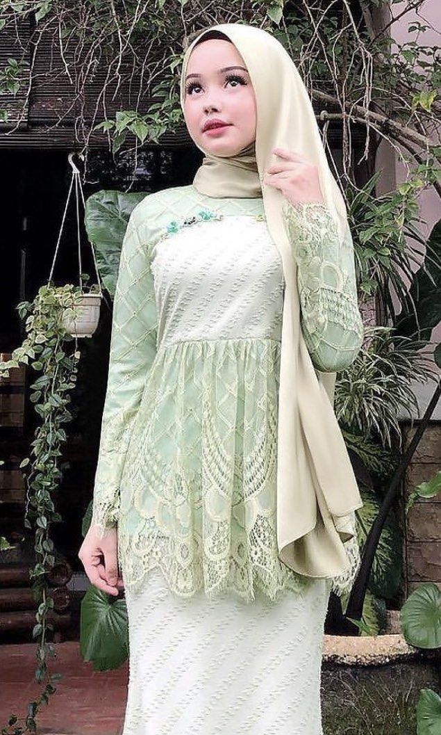 Adrea Peplum Jannahnoe, Women's Fashion, Muslimah Fashion, Baju Kurung ...