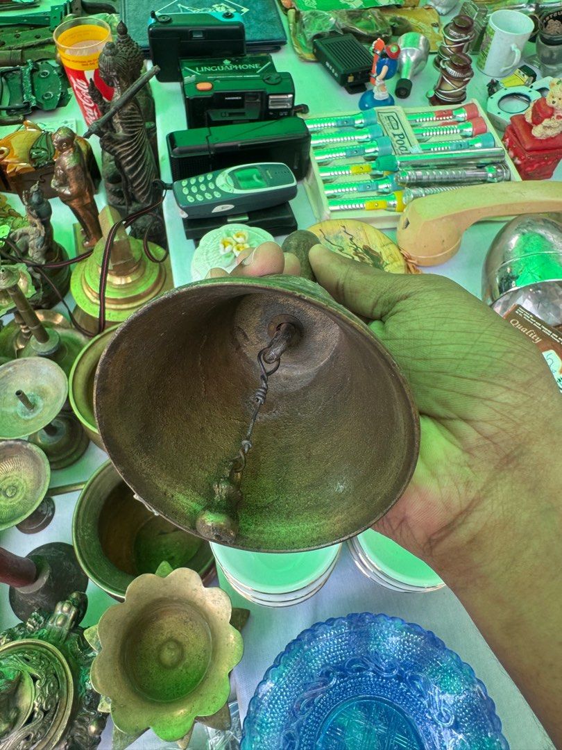 Antique Copper Bell, Hobbies & Toys, Collectibles & Memorabilia, Vintage Collectibles on Carousell