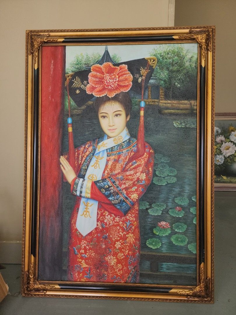 Artwork of China beautiful Yang Gui Fei Tang Dynasty, Furniture & Home ...