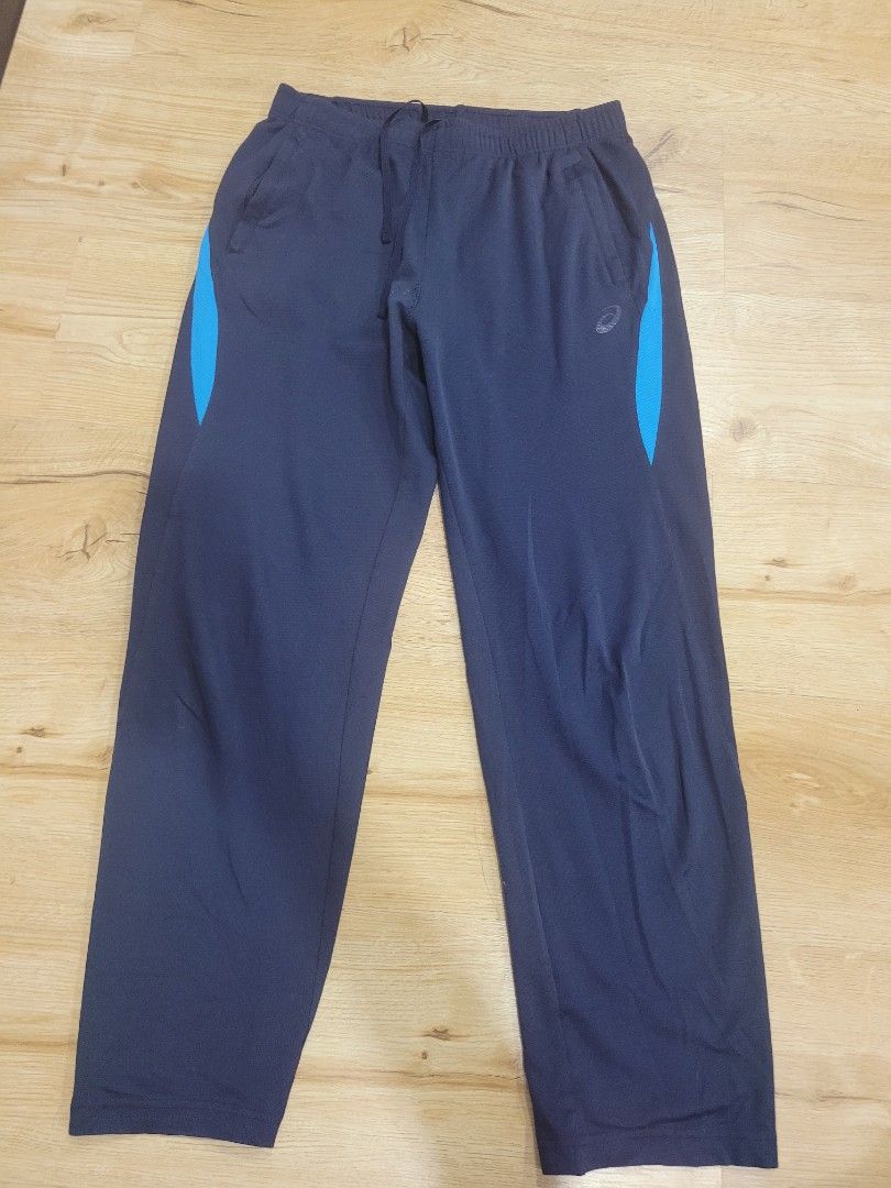 ASICS TRACK PANTS, Men's Fashion, Bottoms, Joggers on Carousell