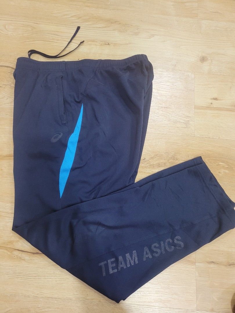 ASICS TRACK PANTS, Men's Fashion, Bottoms, Joggers on Carousell