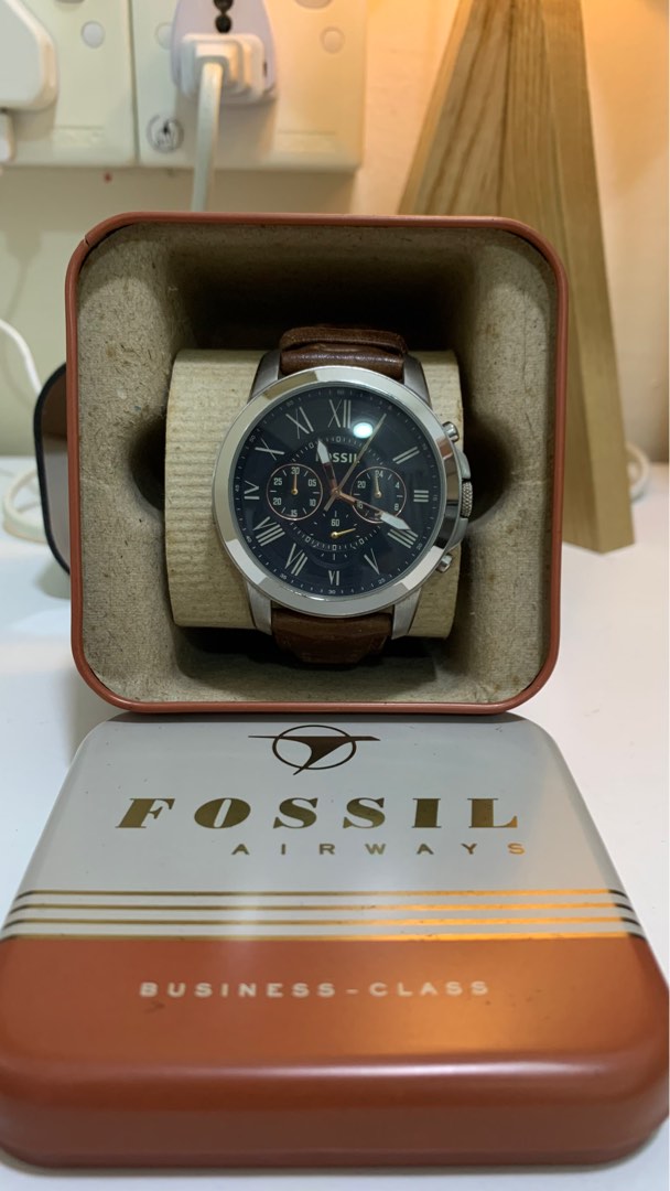 Authentic Fossil men watch, Men's Fashion, Watches & Accessories ...