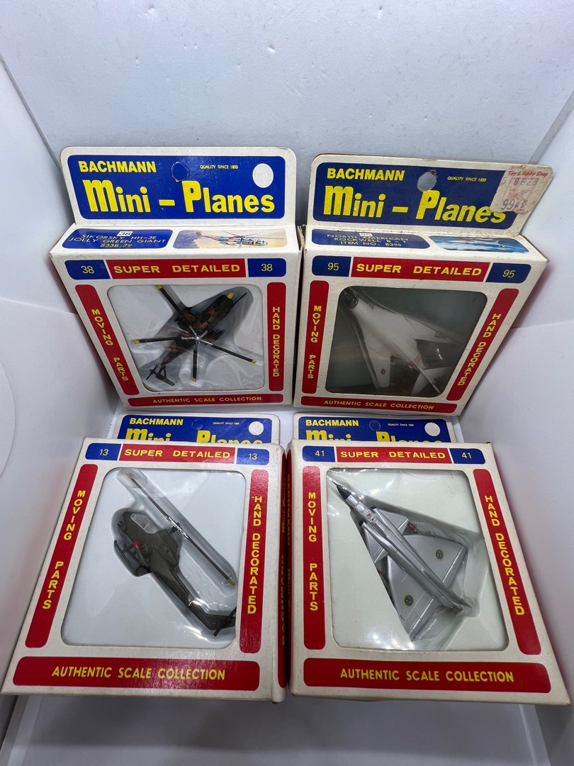Bachmann mini planes 懷舊玩具 迷你飛機 香港製造 made in hong kong, 興趣及遊戲, 玩具 & 遊戲類 - Carousell