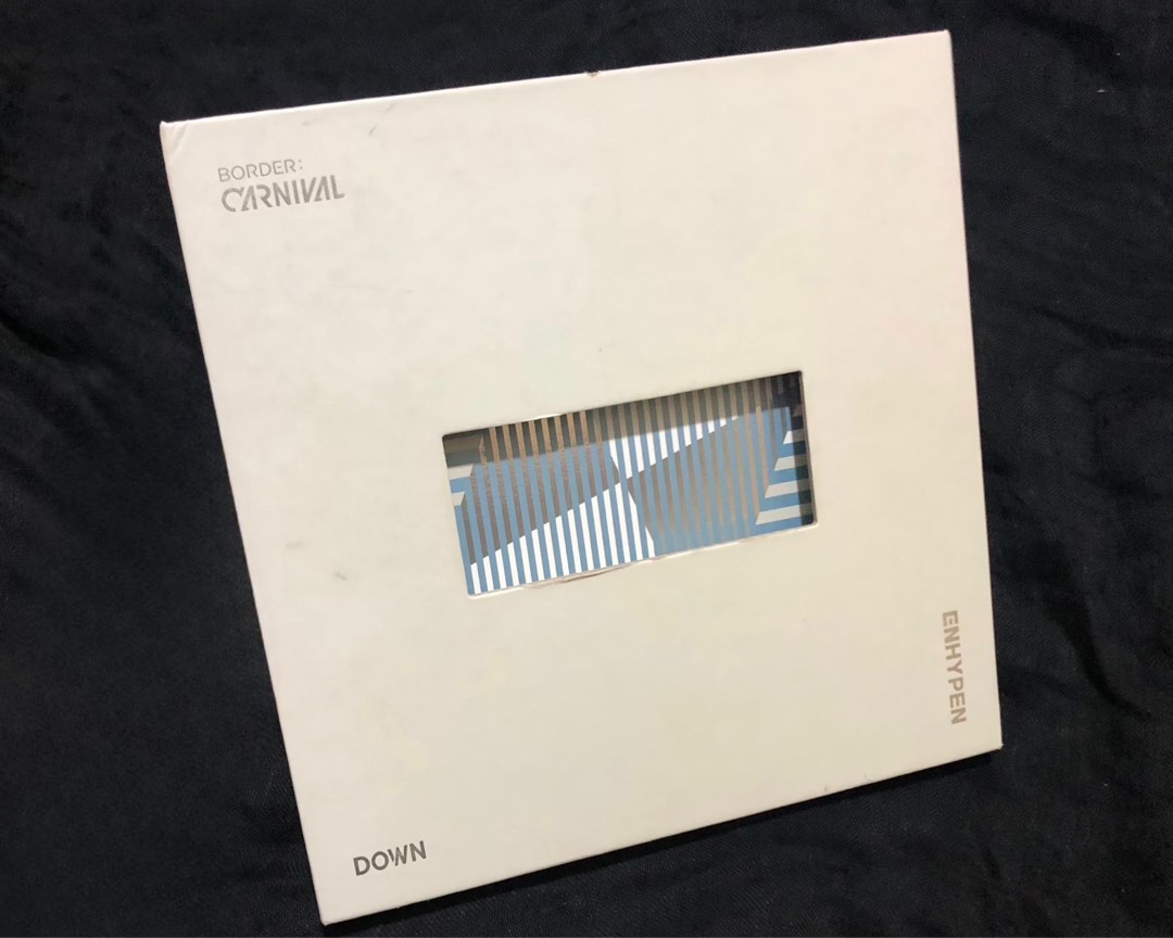 enhypen border: carnival down version album, Hobbies & Toys ...