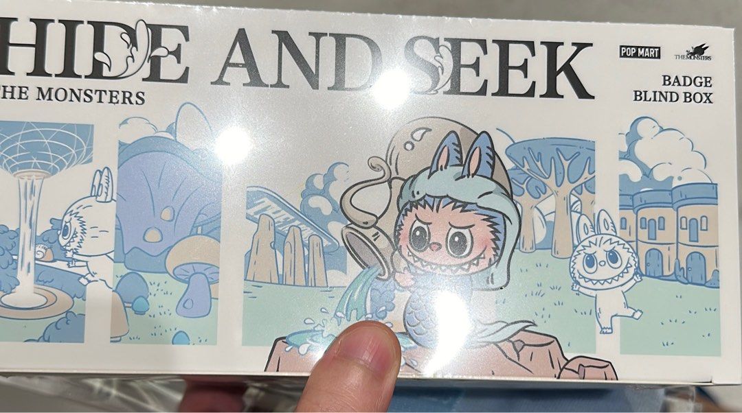 Pop Mart Labubu Hide And Seek Badge in Singapore (chance for secret ...