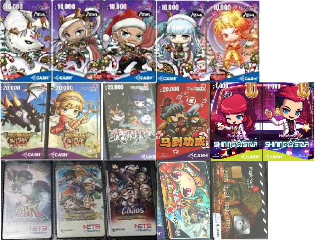 [BUYING] Maplestory (MapleSEA) Prepaid Cards [Updated 29 Oct 2024 ...