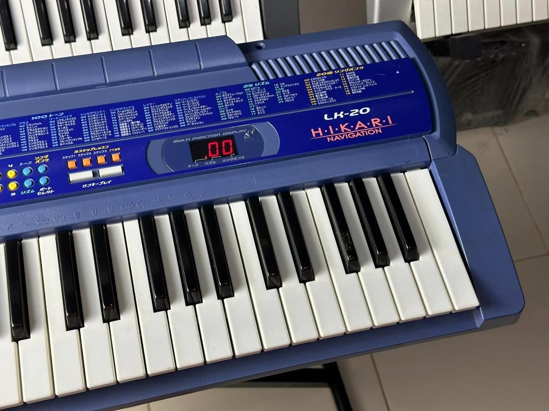 Casio LK-20 with Key Lighting 49 Keys Keyboard Piano Organ, Hobbies ...