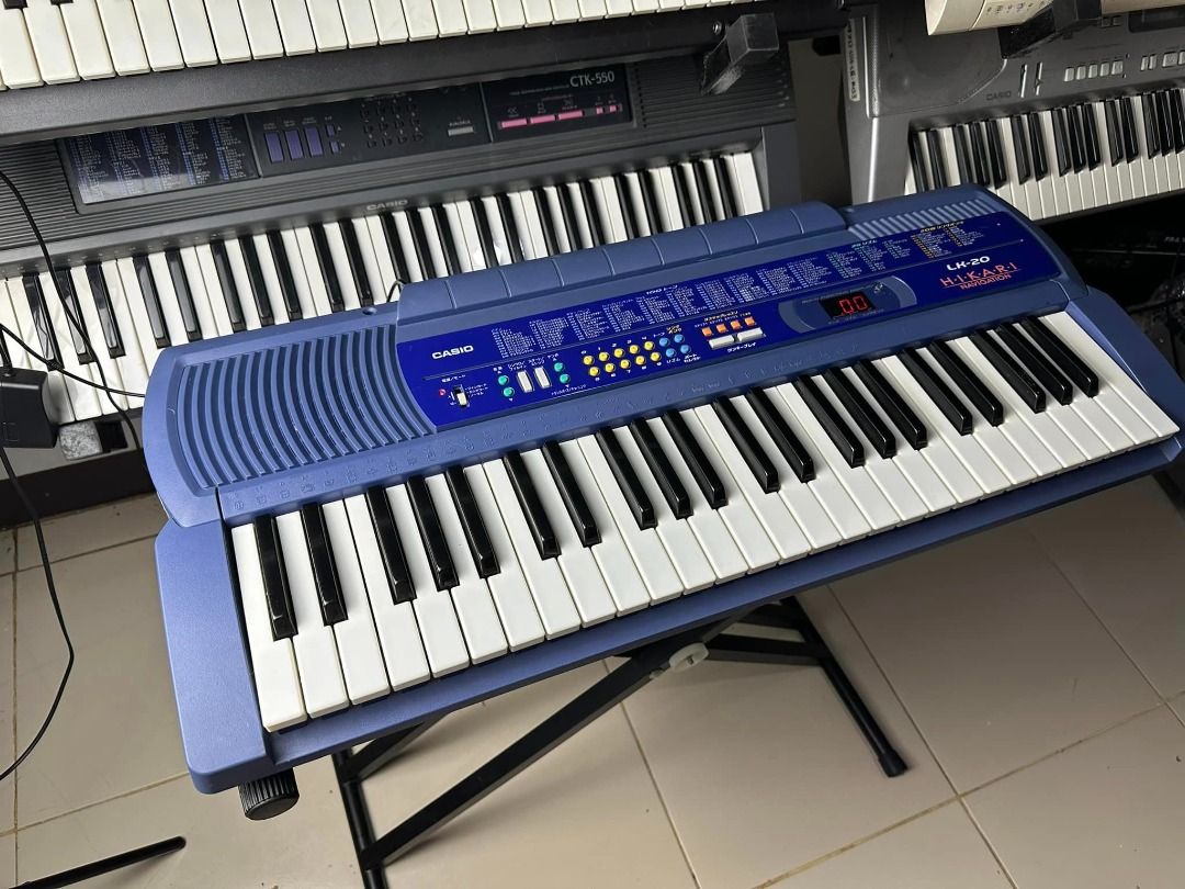 Casio LK-20 with Key Lighting 49 Keys Keyboard Piano Organ, Hobbies ...