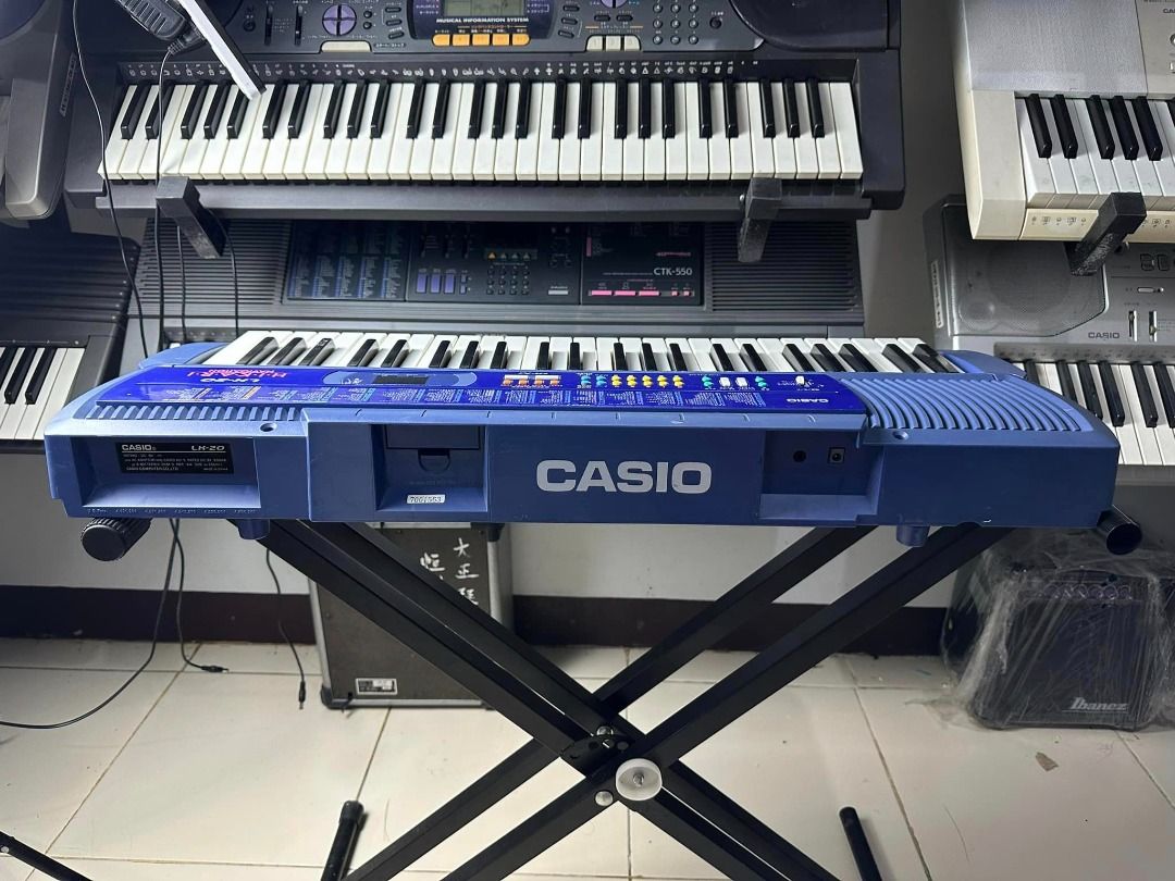 Casio LK-20 with Key Lighting 49 Keys Keyboard Piano Organ, Hobbies ...