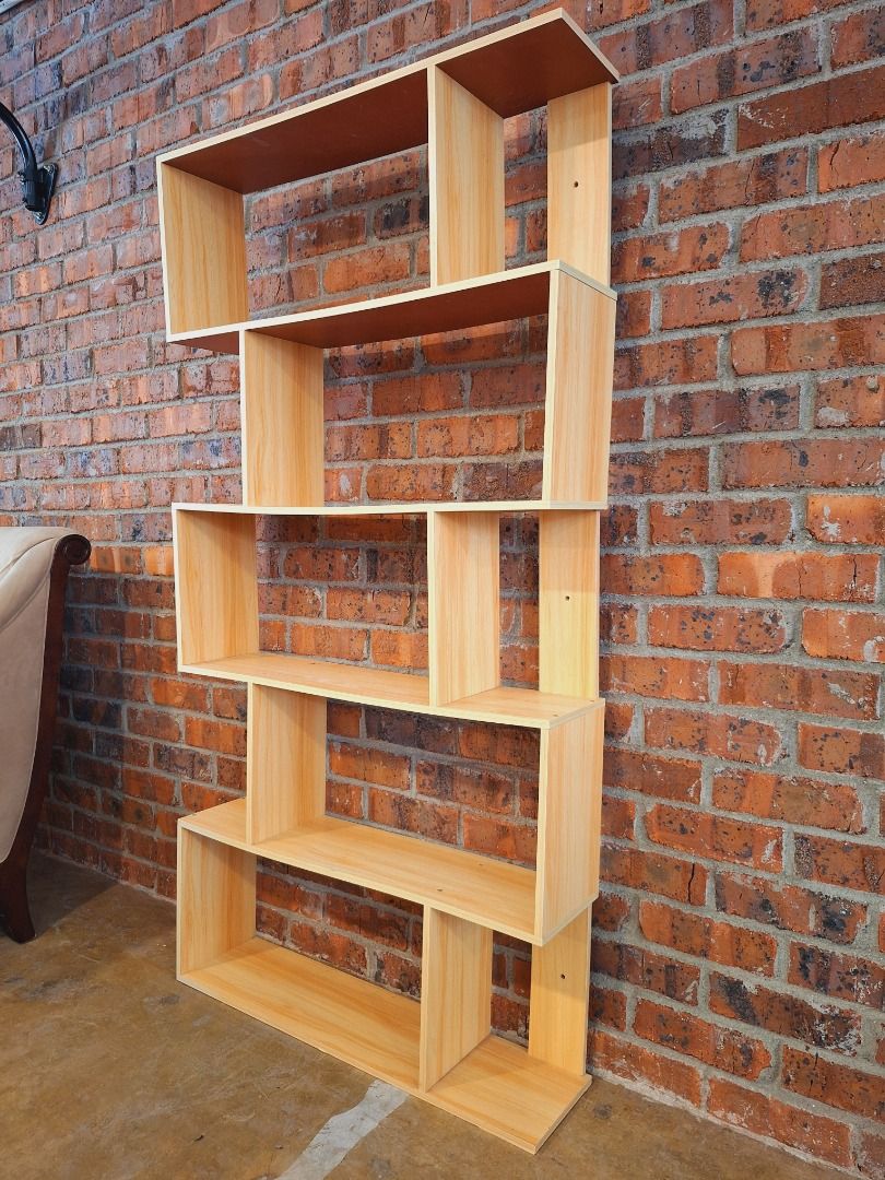 Castlery Wooden Open Shelving Rack Bookcase | Castlery, Rak Buku ...