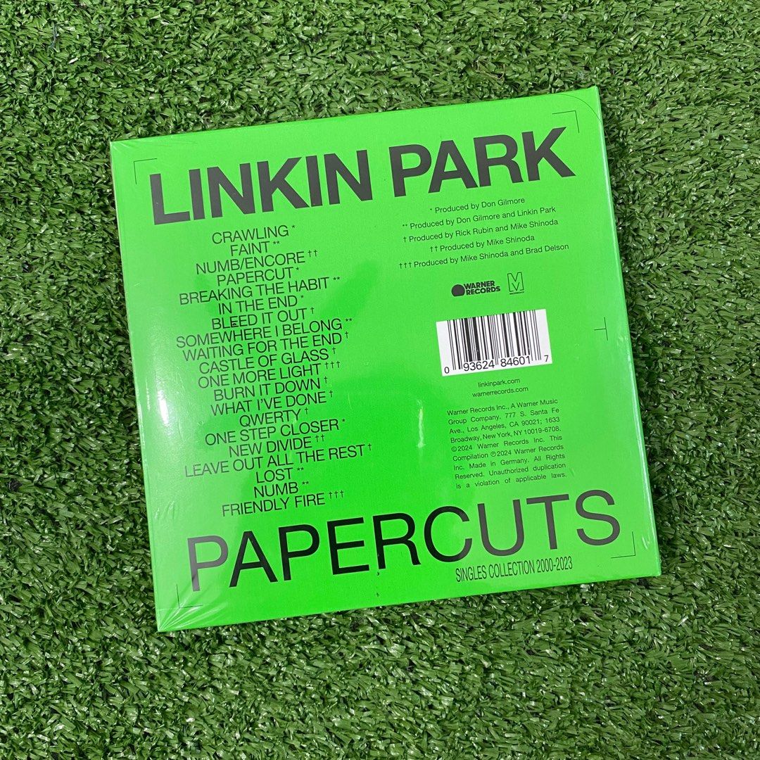 CD LINKIN PARK singles collection (new seal), Hobbies & Toys, Music ...
