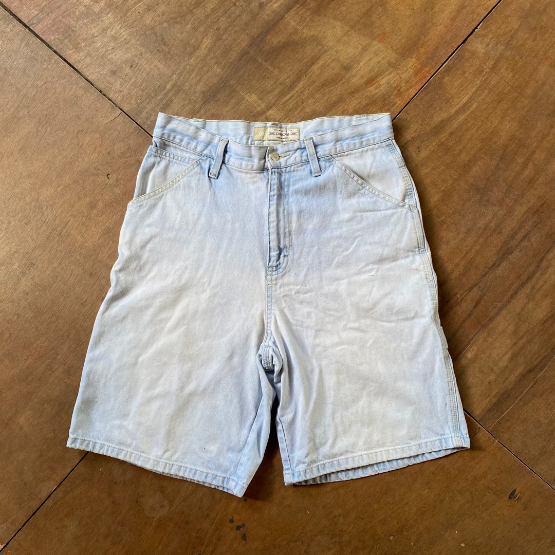CHEROKEE ACID WASHED CARPENTER JORTS, Men's Fashion, Bottoms, Shorts on ...