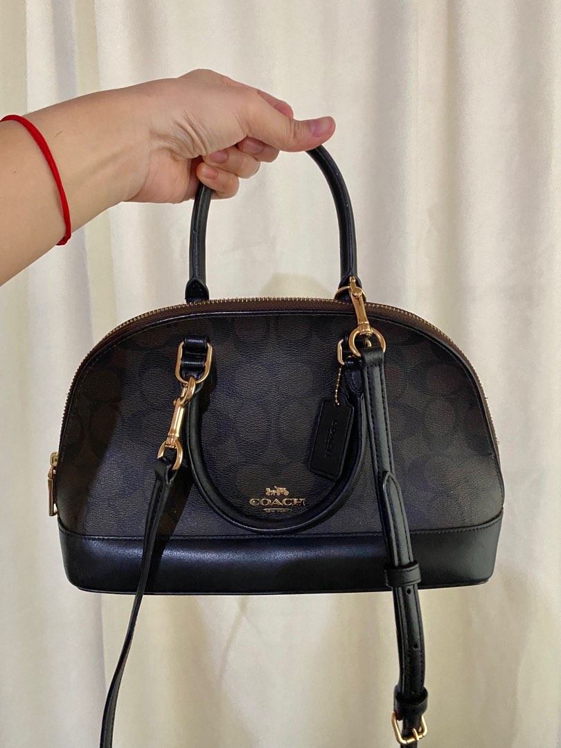 Coach Mini Sierra Satchel, Luxury, Bags & Wallets on Carousell