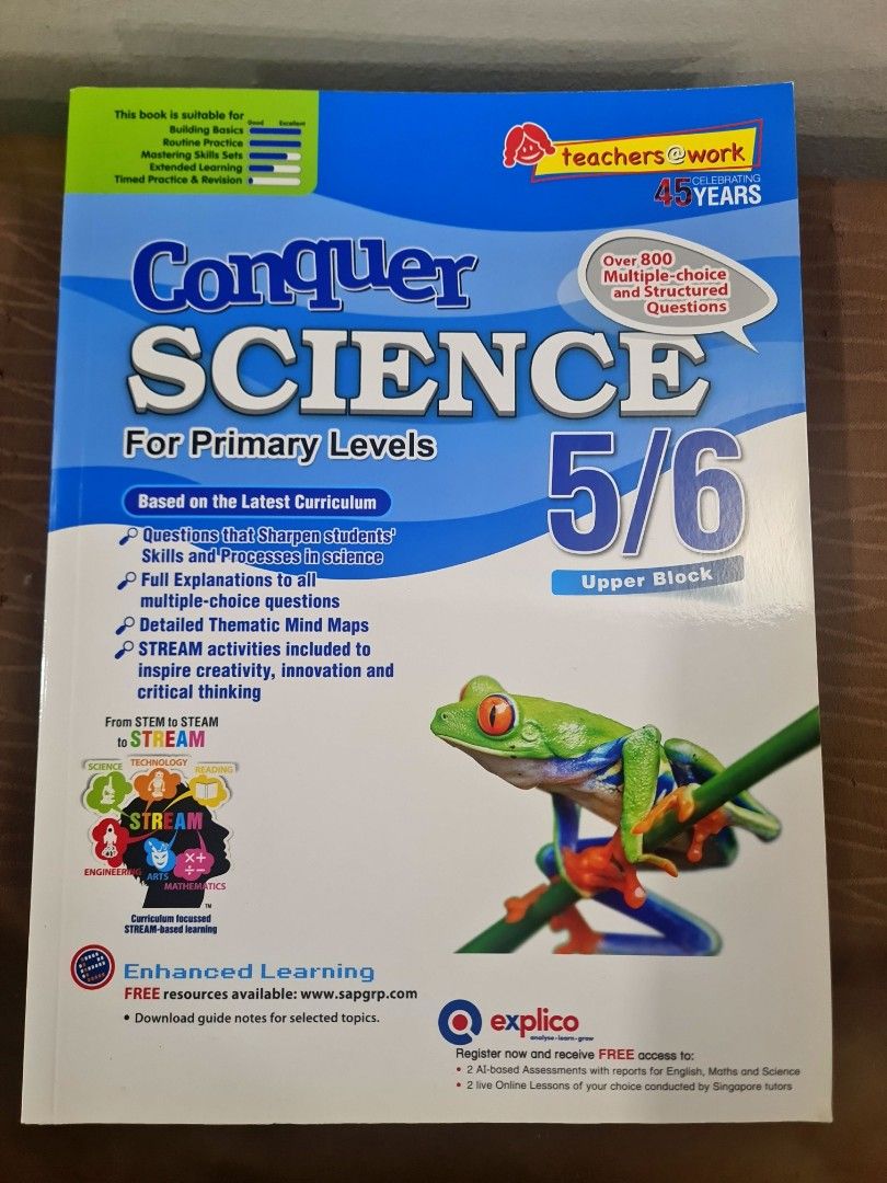 Conquer Science - PSLE, Hobbies & Toys, Books & Magazines, Assessment ...