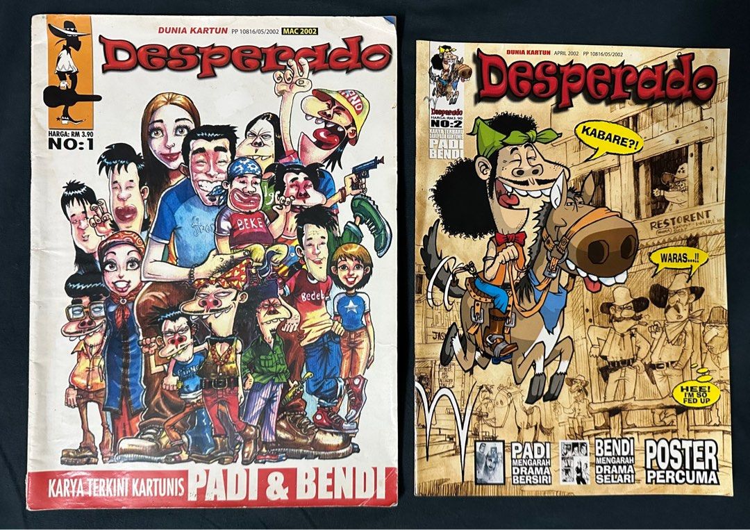 Desperado No 1 & 2, Hobbies & Toys, Books & Magazines, Comics & Manga ...