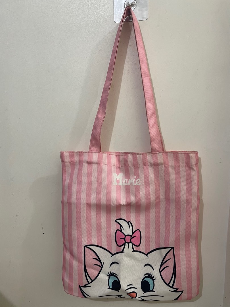 Disney Marie Tote Bag (Miniso), Women's Fashion, Bags & Wallets, Tote ...