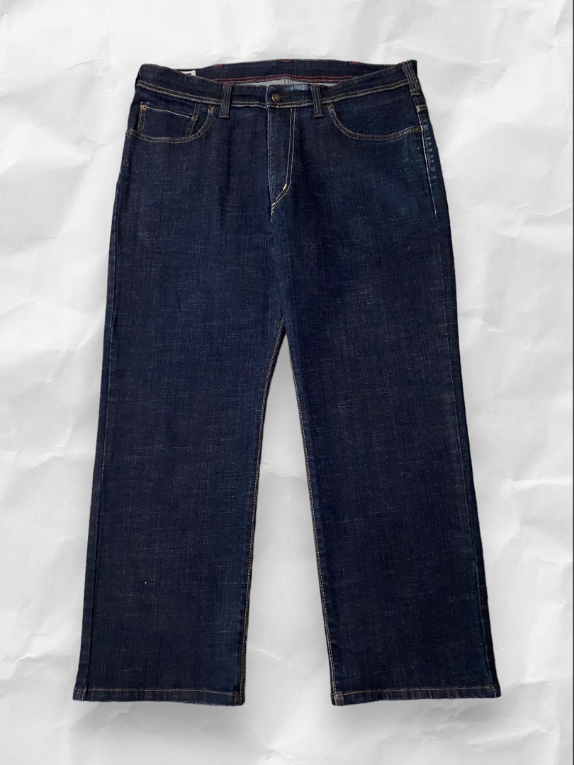 Edwin Japan Straight Cut Dark Blue, Men's Fashion, Bottoms, Jeans on ...