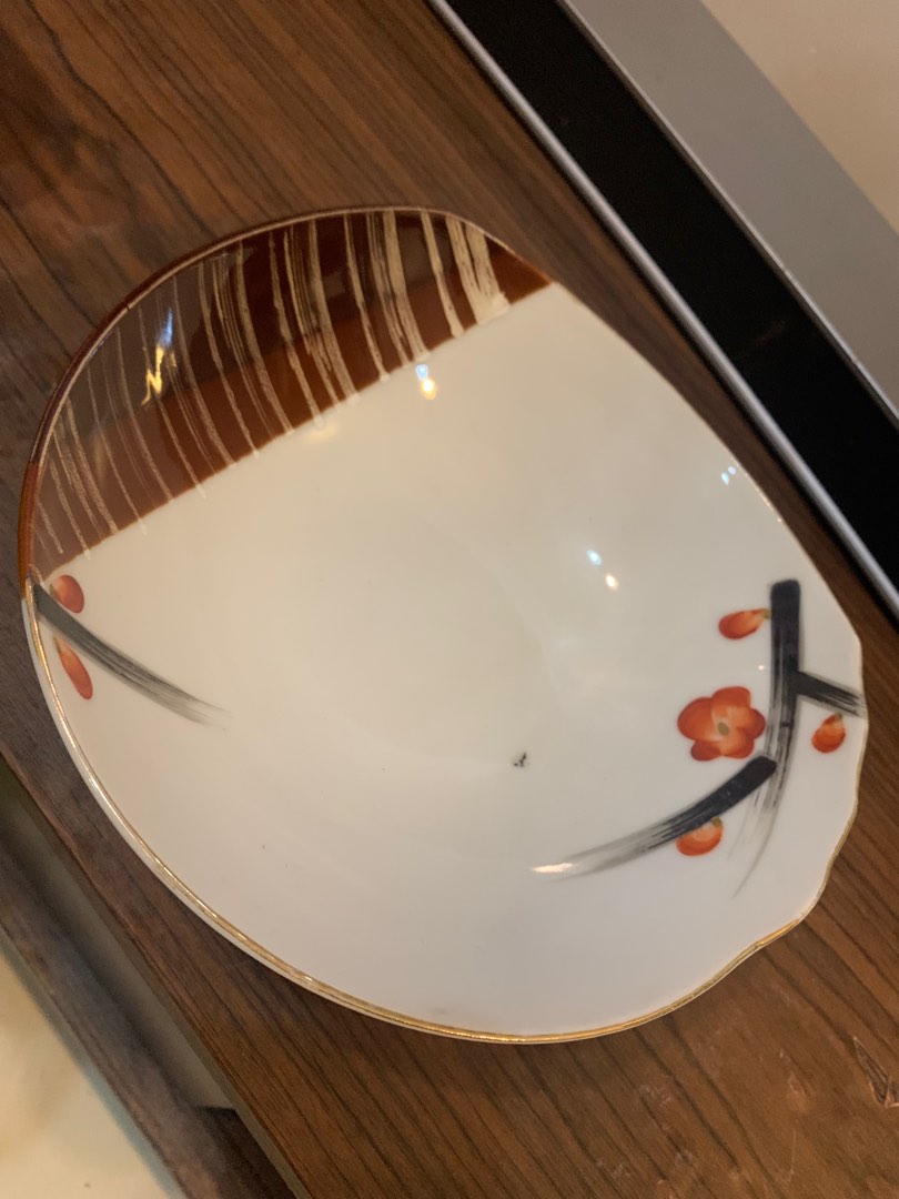 Elegant Cherry Blossom Plate, Furniture & Home Living, Kitchenware ...