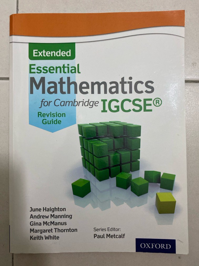 Extended Mathematics for Cambridge IGCSE revision guide, Hobbies & Toys ...
