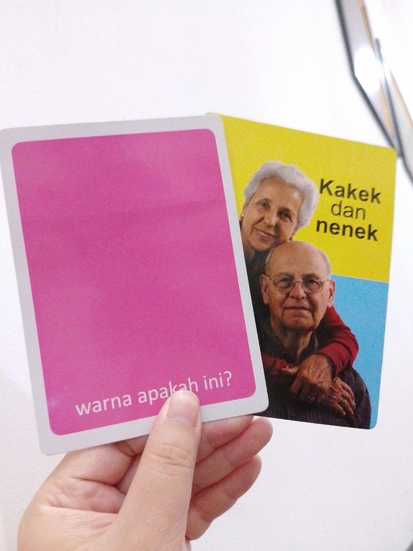 Flash Card Alphabet Color Shape Family Tree English Indonesia, Bayi ...