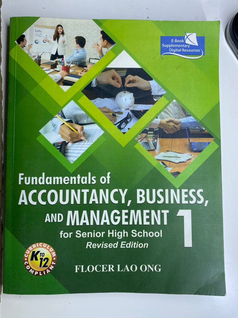 Fundamentals of Accountancy, Business, and Management 1 Revised Version ...