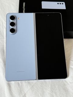 Galaxy Z Fold 5 Icy Blue 256GB, Mobile Phones & Gadgets, Mobile Phones ...