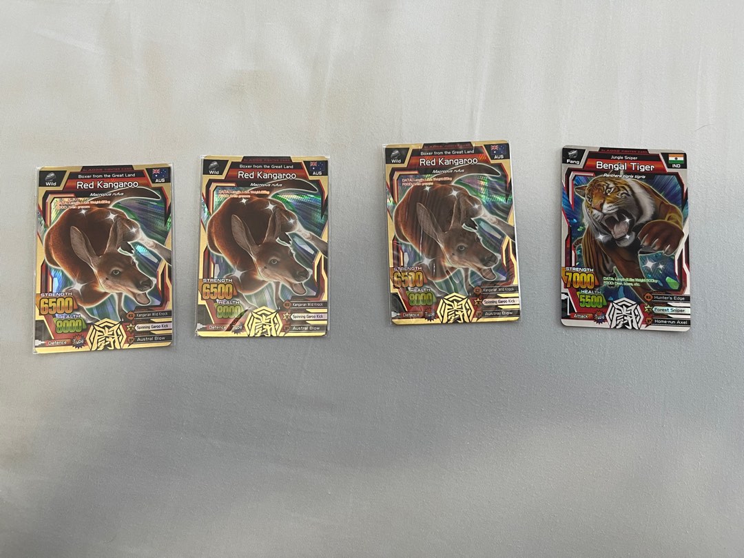 Animal Kaiser cards, Hobbies & Toys, Toys & Games on Carousell