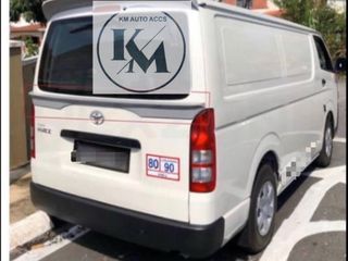 Second House Hiace Spoiler, Car Accessories, Accessories on Carousell