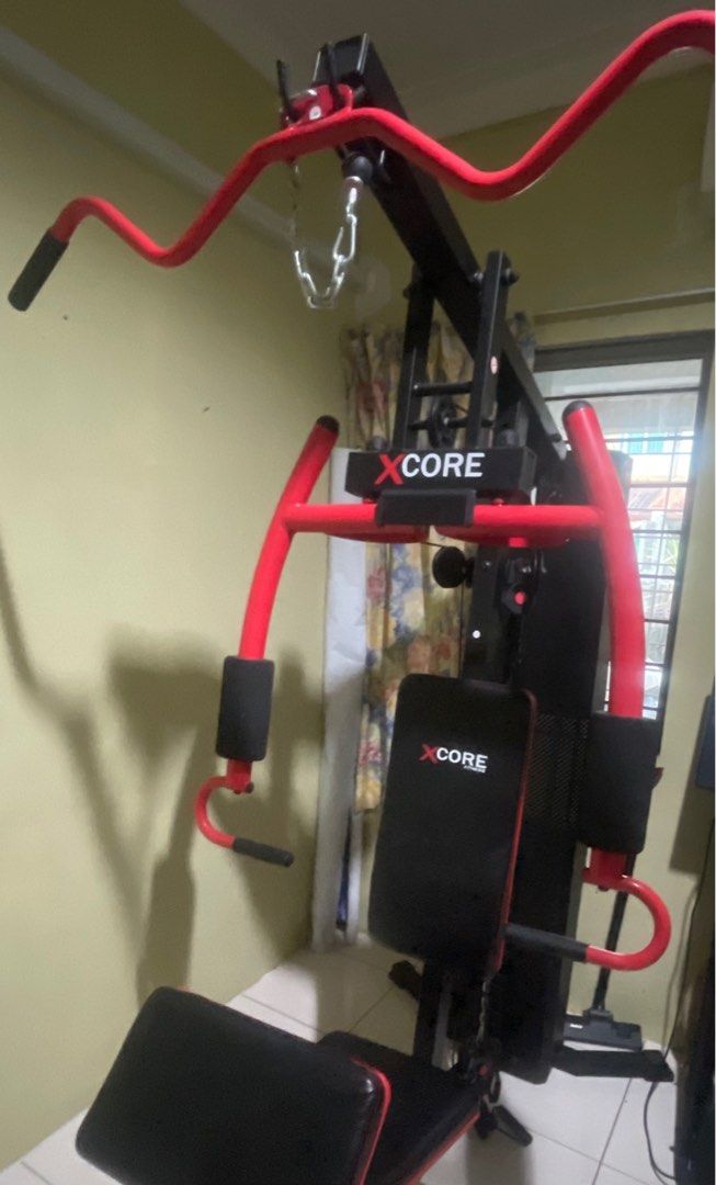 Home Gym Station Xcore, Sports Equipment, Exercise & Fitness, Weights ...