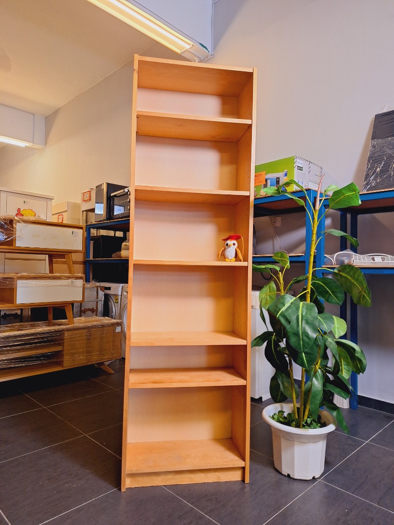 IKEA Birch 6-Tier Bookcase | Rak Buku 6-Tingkat Birch IKEA, Furniture ...