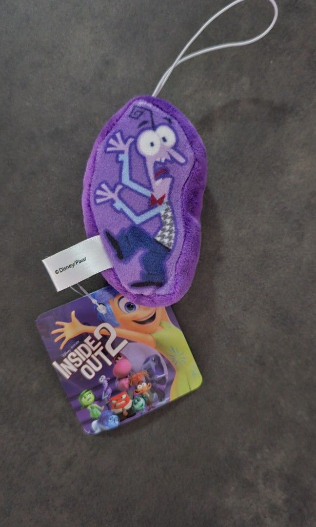 Inside Out 2 Fear Plush, Hobbies & Toys, Toys & Games on Carousell