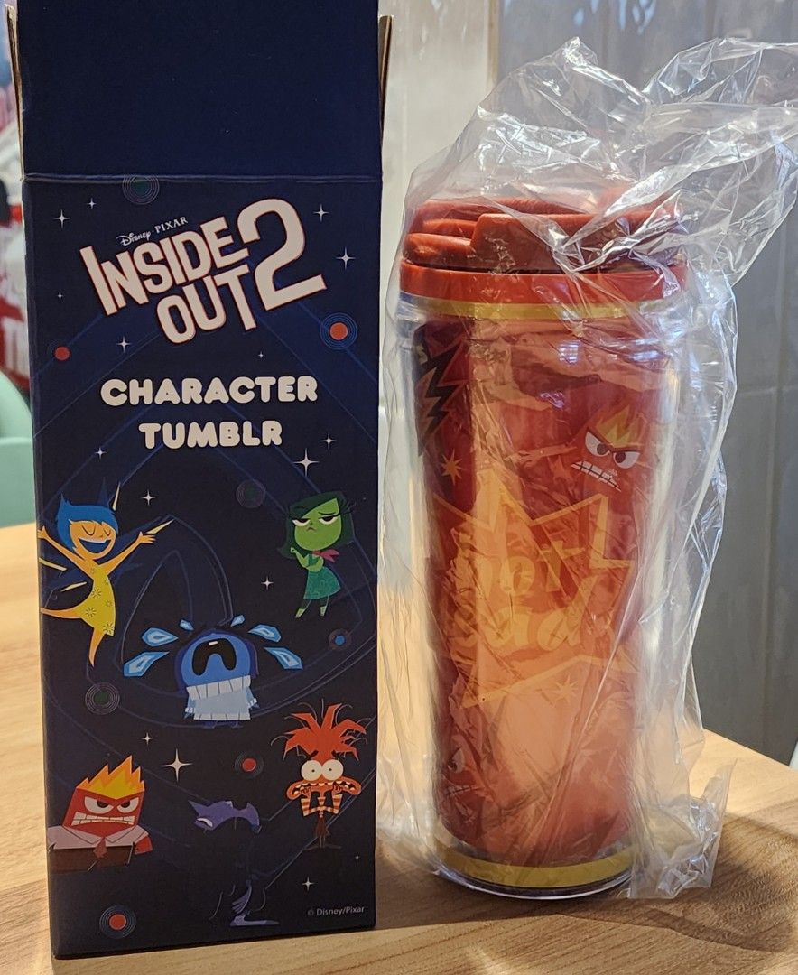 Inside out 2 tumblr bottle water Disney pixar Anger, Furniture & Home ...