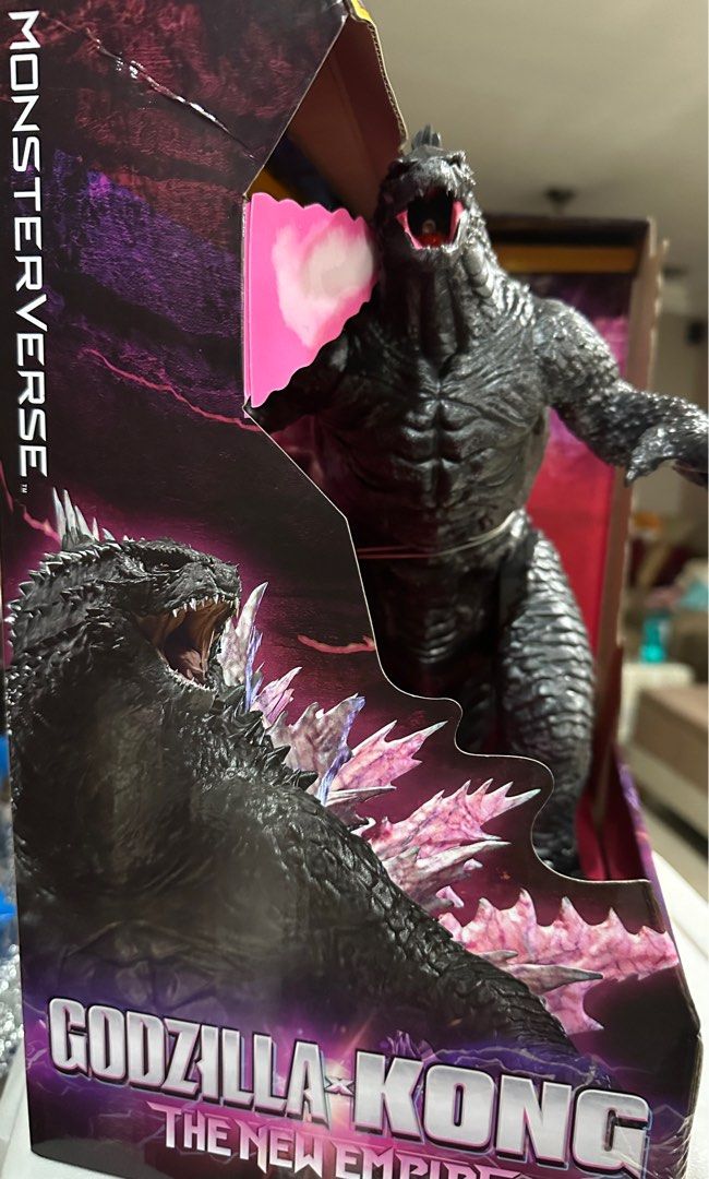 Jada Godzilla x Kong The new empire Heat ray breath godzilla R/C ...