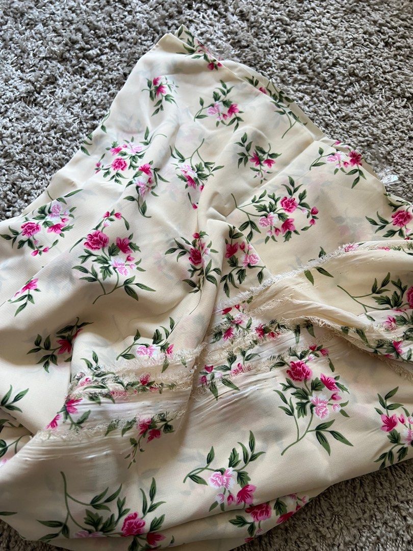 Kain Ela 4 meter Biding 45”, Women's Fashion, Muslimah Fashion, Kaftans ...