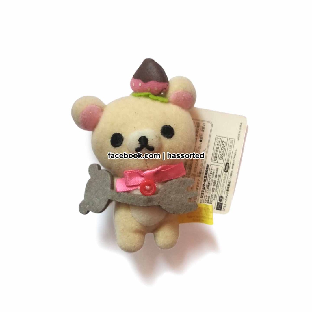 korilakkuma rilakkuma x charms, Hobbies & Toys, Toys & Games on Carousell