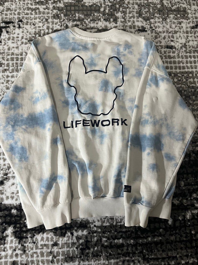 Lifework Tye Die Bordir not boy london bape aape philipp plein, Fesyen ...