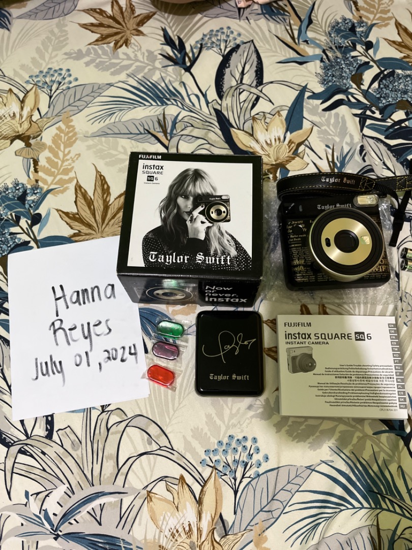 LIMITED EDITION TAYLOR SWIFT INSTAX SQUARE SQ6, Photography, Cameras on ...