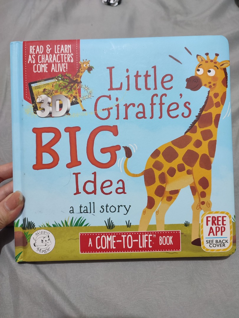 Little giraffe's big idea a tall story, Buku & Alat Tulis, Buku Anak-Anak di Carousell