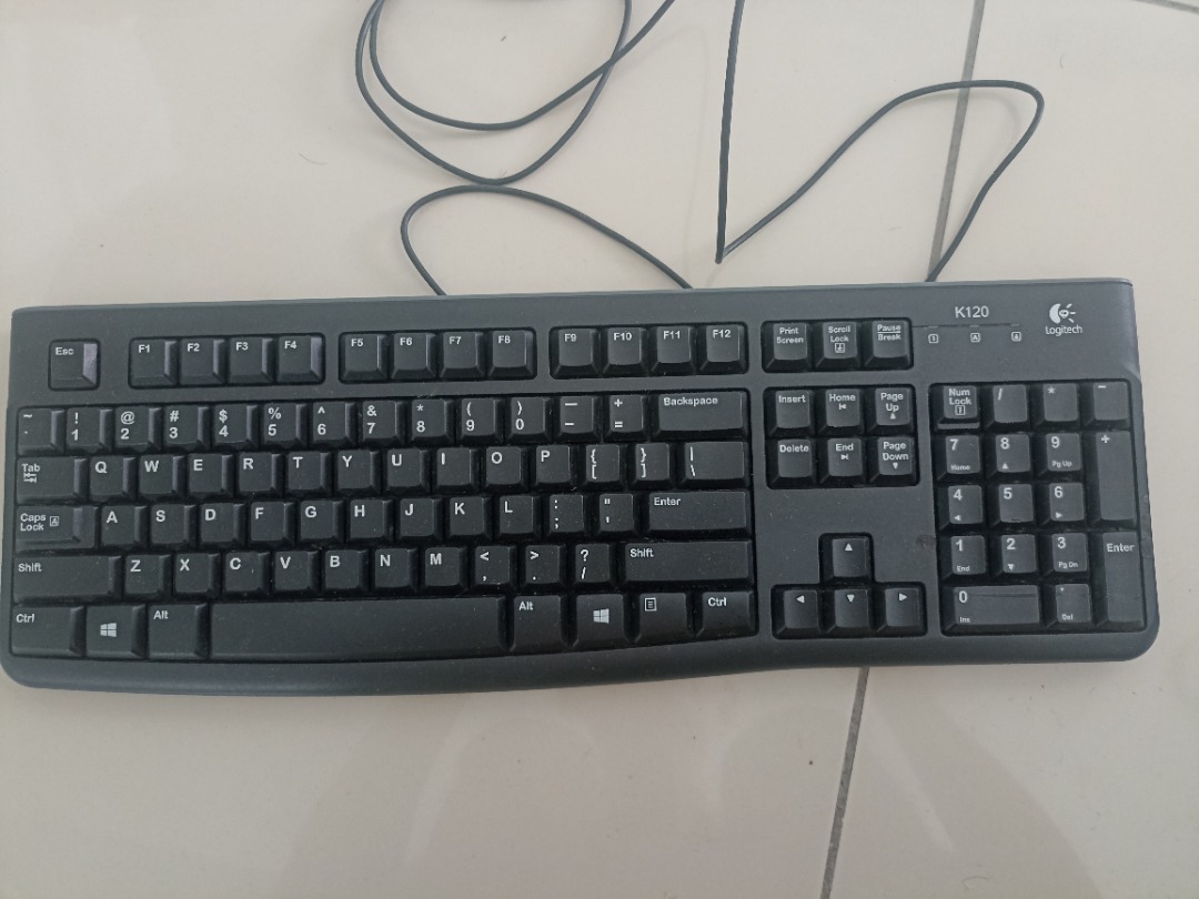 logitech k120 keyboard, Computers & Tech, Parts & Accessories, Computer ...