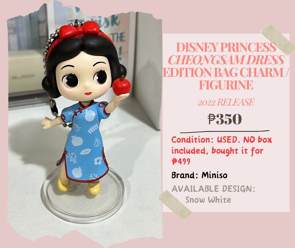 MINISO Blind Box Disney Princess Charm (SNOW WHITE), Hobbies & Toys ...