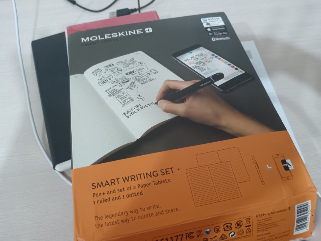 Moleskine + smart writing set, Computers & Tech, Office & Business ...