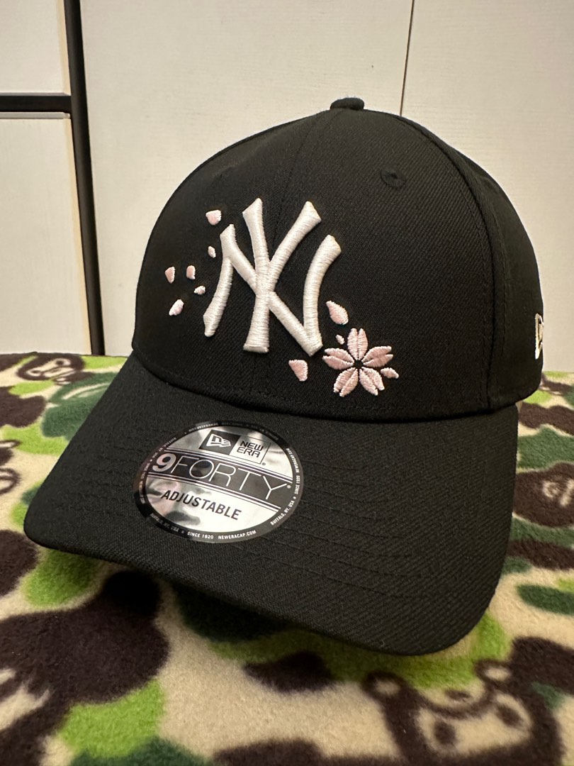 New Era X MLB帽 cap NY SAKURA 櫻花, 運動產品, 其他運動配件 - Carousell