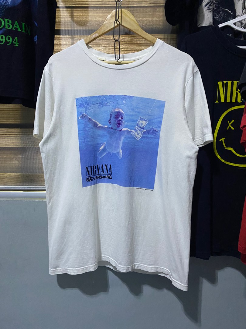 Nirvana Nevermind, Men's Fashion, Tops & Sets, Tshirts & Polo Shirts on Carousell