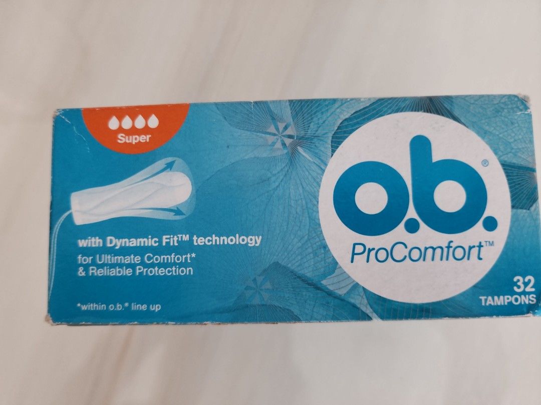 OB Procomfort Tampons Super flow, Beauty & Personal Care, Sanitary ...
