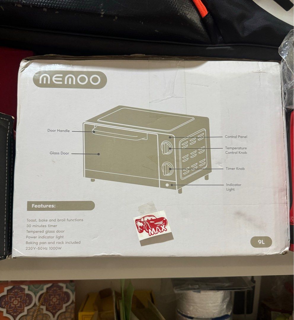 Oven toaster kuning ACe Memoo BARU, Kitchen & Appliances di Carousell