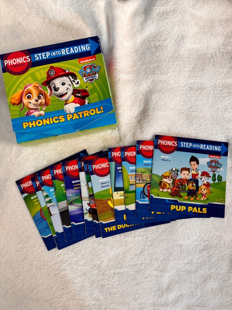 Paw Patrol Step into Reading Phonics Book, Hobbies & Toys, Books & Magazines, Children's Books ...