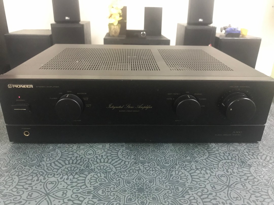 Pioneer A-300 Stereo Integrated Amplifier, Audio, Other Audio Equipment ...