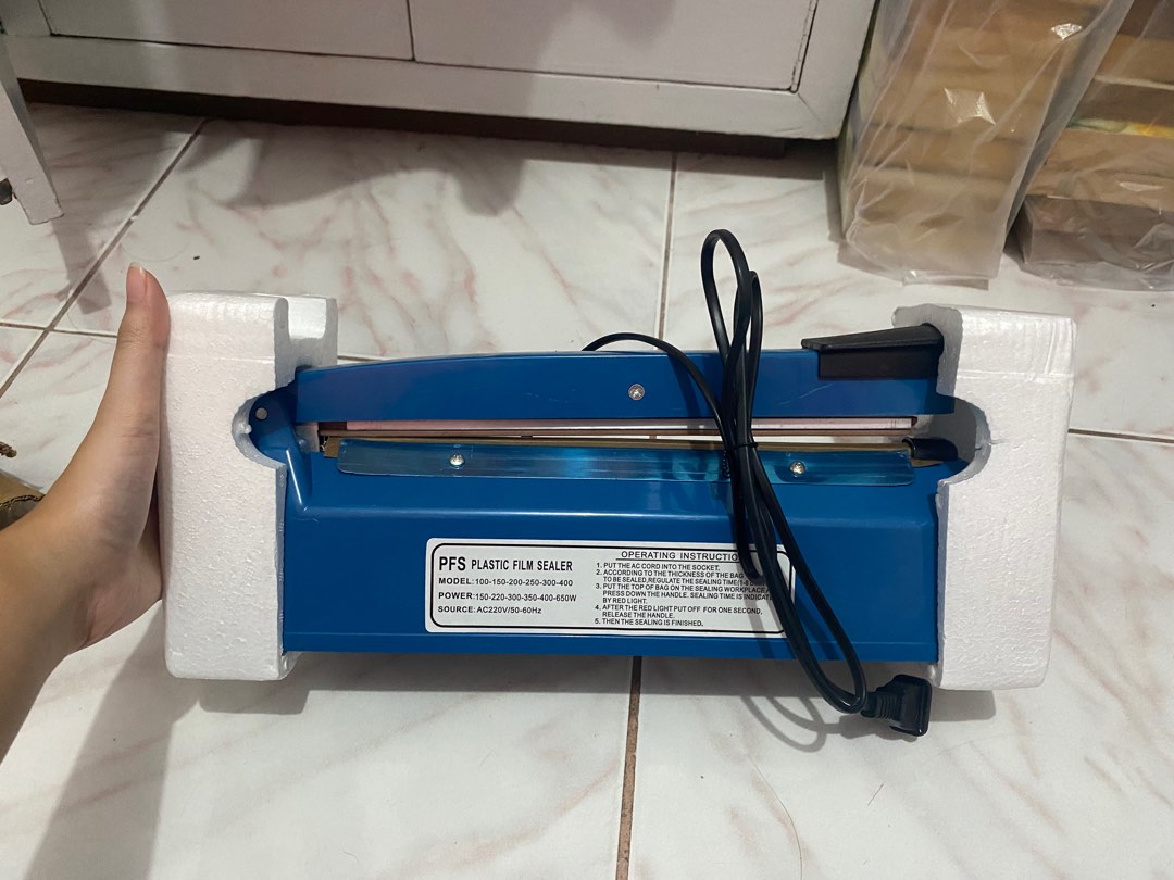 Plastic Impulse Sealer Machine, Hobbies & Toys, Stationary & Craft ...